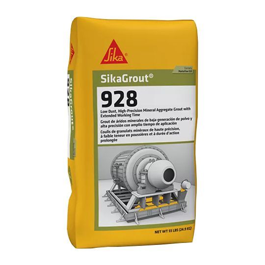 MasterFlow® 928 High-Precision Mineral Aggregate Grout - 55 Lb. Bag