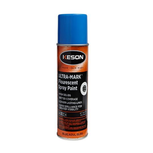 Ultra-Mark™ Flourescent Marking Spray Paint - 20 Oz. Inverted Can