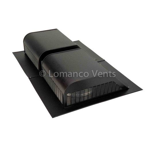 Model 770 Twin Off-Ridge Slant Back Static Roof Louver