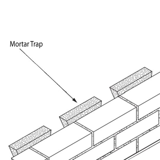 1" x 10" x 4' Mortar Trap™