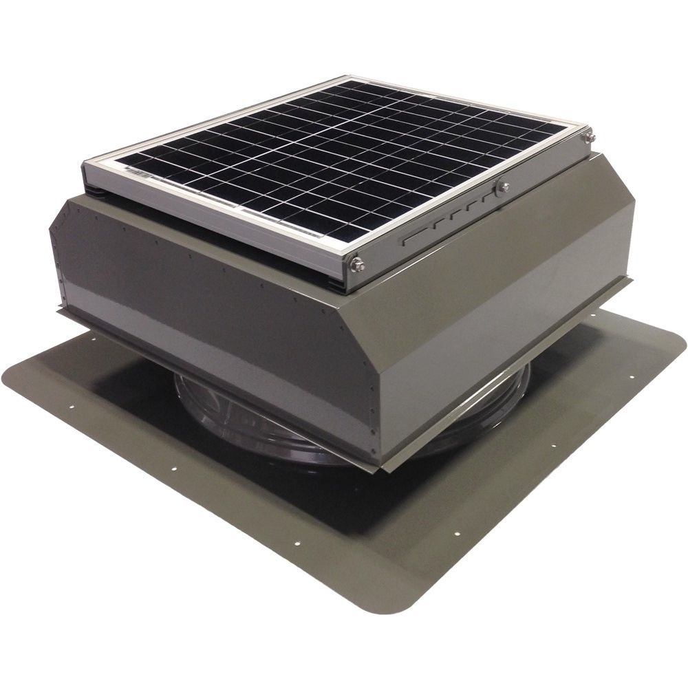 AB-3022A 30 Watt (GEN II) Self-Flashing Solar Power Attic Fan